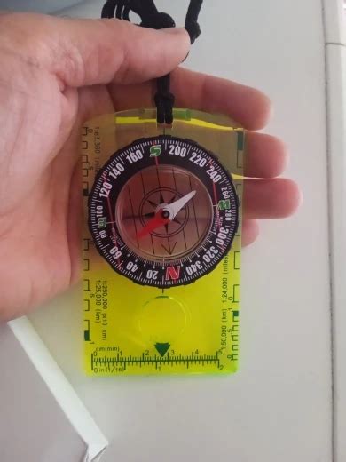 Vattentätt Kompass För Orientering Smidig Med Skalor Förstoring