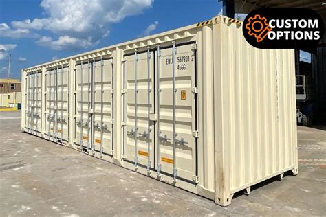 40 High Cube 1 Trip Side Open Shipping Container Xcaliber Container