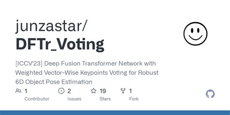 Github Junzastar Dftr Voting [iccv23] Deep Fusion Transformer