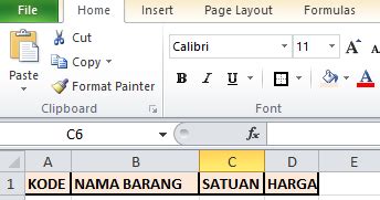 Membuat Form Isian Data Sederhana Dengan Macros Di Excel