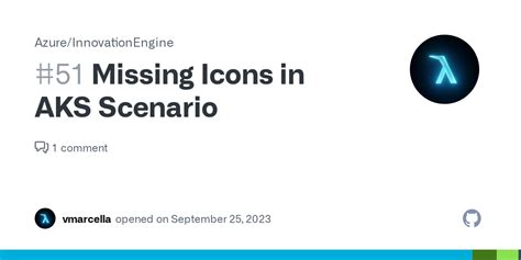 missing icons in aks scenario · issue 51 · azure innovationengine · github
