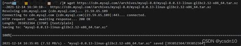 Linux 下载 安装 Mysql 80 Tarxztarxz下载 Csdn博客