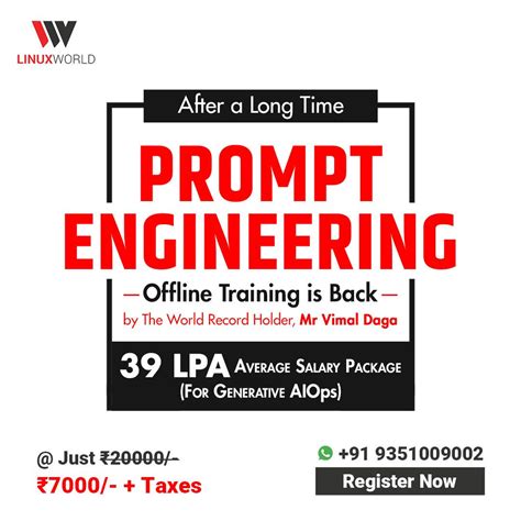 Linuxworld Informatics Pvt Ltd On Linkedin Aipromptengineering