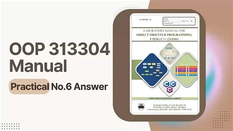 Object Oriented Programming Using C 313304 Oop Manual 6th Practical