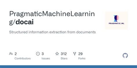 Github Pragmaticmachinelearningdocai Structured Information Extraction From Documents