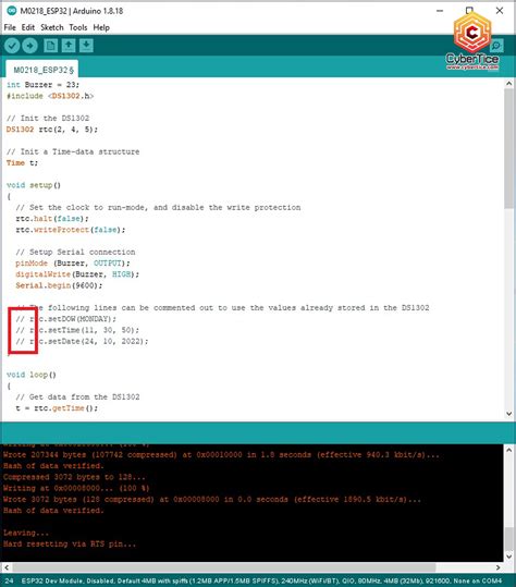 สอนใช้งาน Esp32 Ds1302 Module โมดูลนาฬิกา อ่านค่าเวลา ตั้งเวลา ควบคุมเปิดปิดอุปกรณ์ไฟฟ้า ขาย