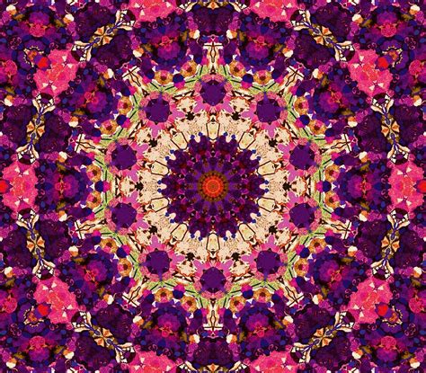 Purple Flowers Mixed Media By Natalie Holland Pixels