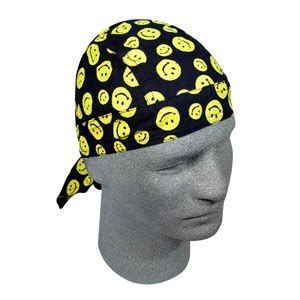 Zan Flydanna Headwrapdoo Ragskullcap Smiley Faces