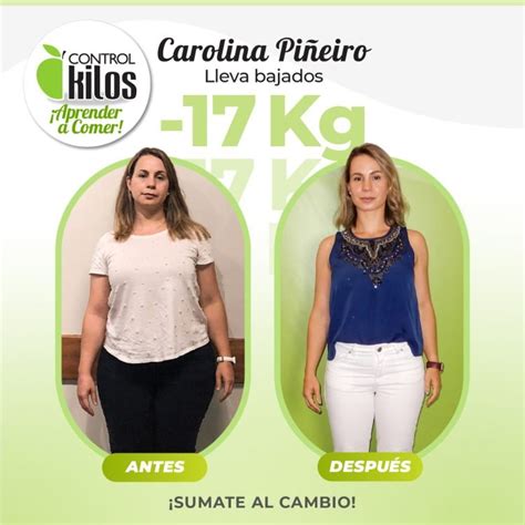 Carolina Piñeiro Lleva Bajados 17 Kilos Control Kilos