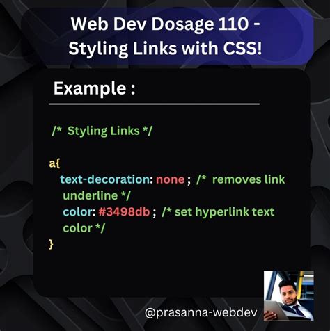 Css Styling Links With Css Prasanna D Posted On The Topic Linkedin