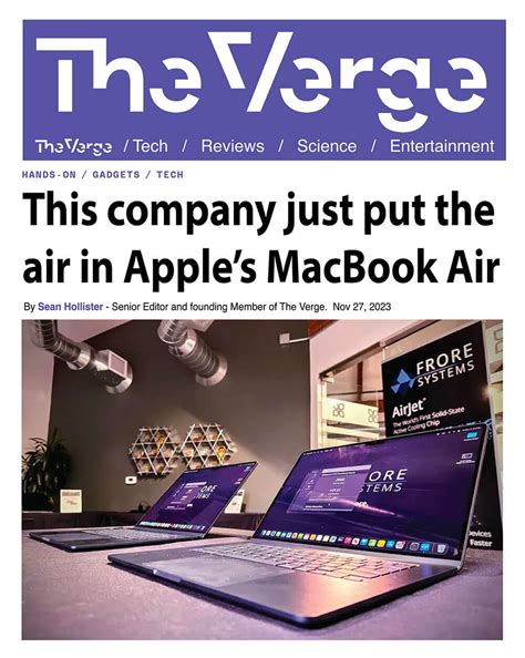 News Frore Systems