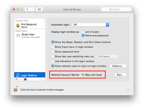 Objective C MacOS Determine The Network Account Server With Code Stack Overflow