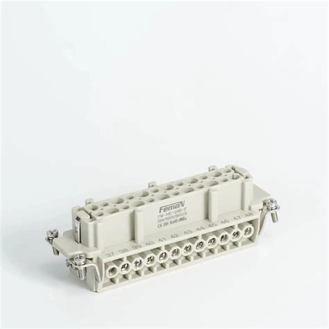 48 Pin Rectangular Heavy Duty Connector Feman Electric Coltd