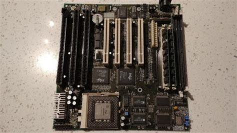 Motherboard Vintage Cpu Intel Pentium Mmx
