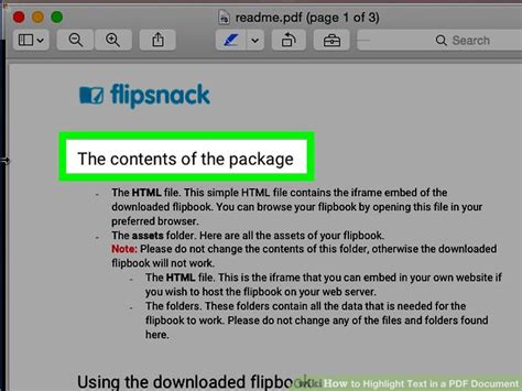 How To Highlight Text In A PDF Document 12 Steps With Pictures