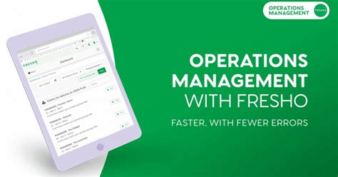 Operations Management Fresho