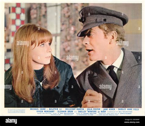 Jane Asher And Michael Caine In Alfie 1966 Director Lewis Gilbert Play Screenplay Bill