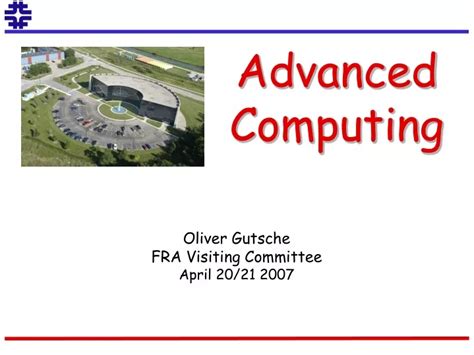 Ppt Advanced Computing Powerpoint Presentation Free Download Id