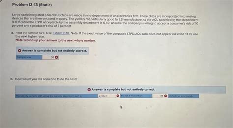 Solved Large Scale Integrated Lsi Circuit Chips Are Made