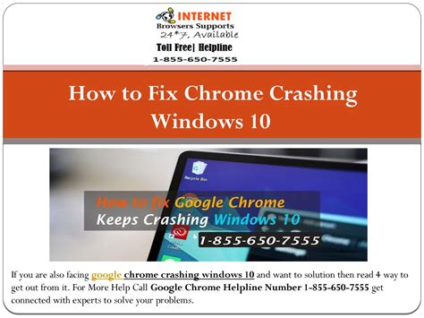 How To Fix Chrome Crashing Windows Google Chrome Helpline By