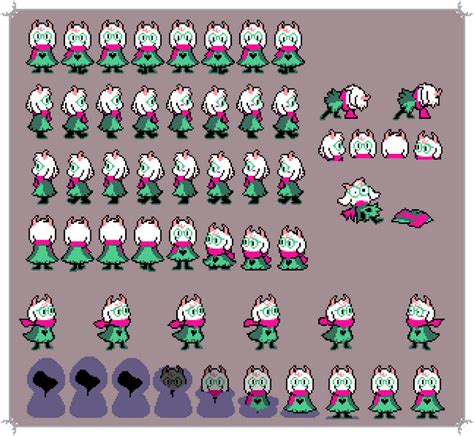 Oc Hatless Ralsei Sprite Edits R Ralsei
