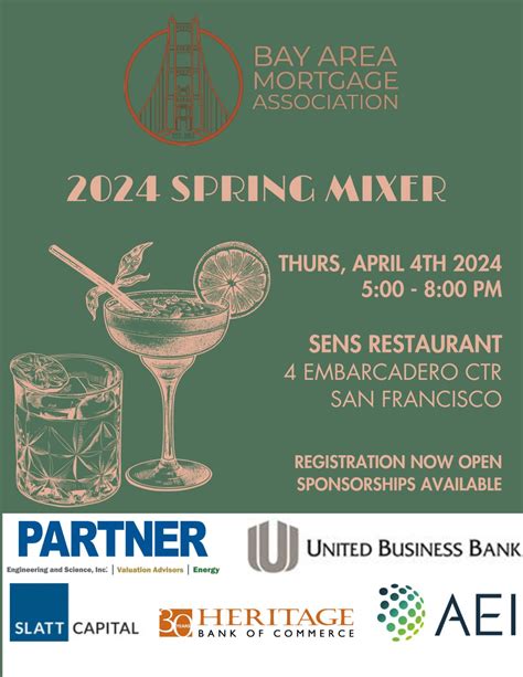 We Are Honored And Excited To Be A Sponsor Of The Bay Area Mortgage