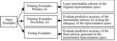 2 The Partitioning Of Input Examples And Their Roles Download