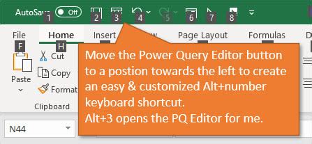 Shortcuts To Open The Power Query Editor Excel Campus