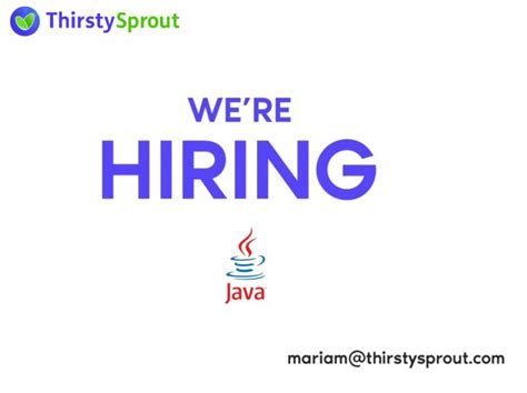 Mariam Kvaratskhelia On Linkedin Vacancy Java Developer Remotejob