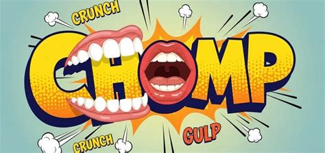 Chomp Sound Effect Crunchy Bite Eating Cartoon Chomp Sfx