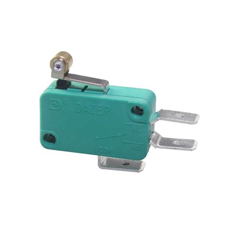 Buy Medium Micro Switch Spdt Roller Lever Green Off On 3pin Evelta