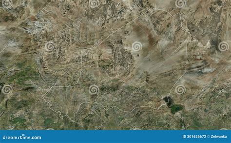 Niger Outlined High Res Satellite Stock Illustration Illustration Of Territory Division