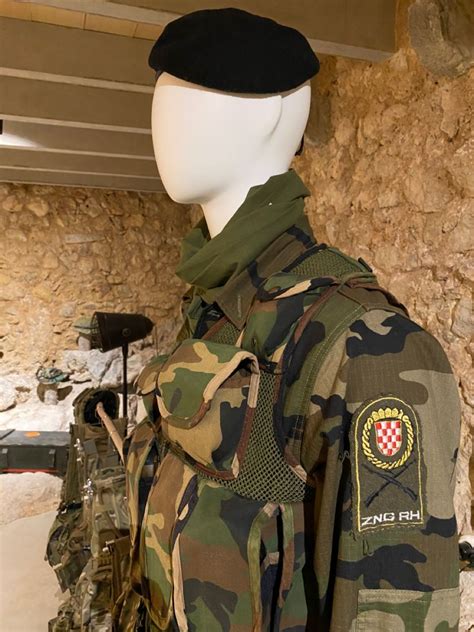Croatian Znghos Uniform Balkans War 1990s