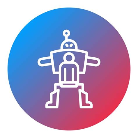 Premium Vector Augmenting Robot Icon Vector Image Can Be Used For Robotics