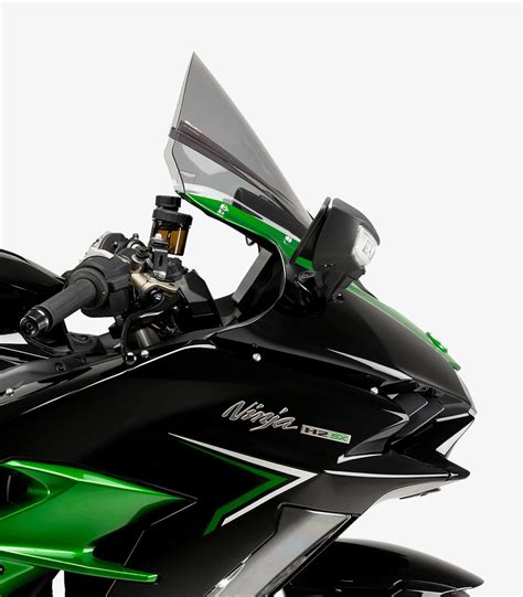 Kawasaki Ninja H2 Sx 23 26 Puig Z Racing Smoked Windshield 21714h