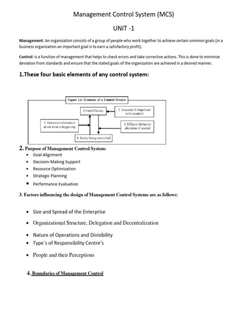 Management Control System Pdf