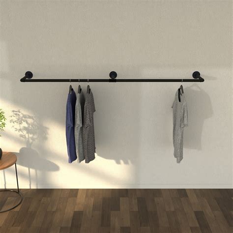 Hangscape The Artistic Wall Mounted Clothes Rail For Modern Living