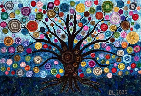 Tree Of Life By Debbie Lessard The Wooly Mason Jar And Wooly Soul Strings