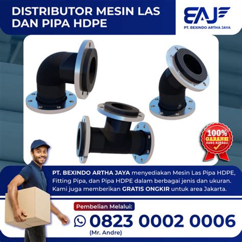 Jual Fitting Pipa Hdpe Elbow Flange Tee Flange Hdpe Flange Adaptor Hdpe Jakarta Timur