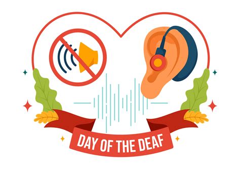 Day Of The Deaf Illustration On September 26 To Raise Awareness About