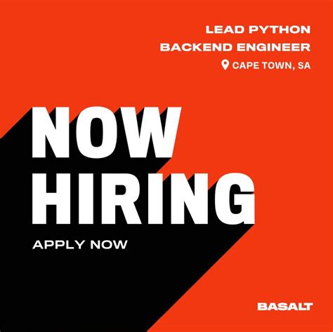 Team Finder On Linkedin Basalt Backendengineer Python Basaltcareers Fintech Techjobs