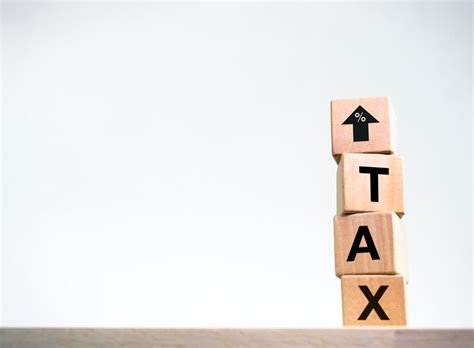 Premium Photo Taxation Tax Rates Increase And Decrease Of Taxes Trend