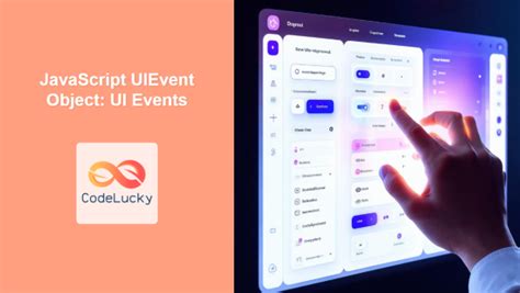 Javascript Touchevent Object Touch Events Codelucky