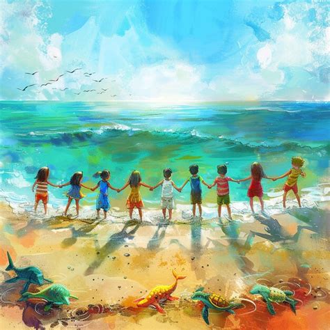 Premium Photo Summer Serenity Embracing The Season