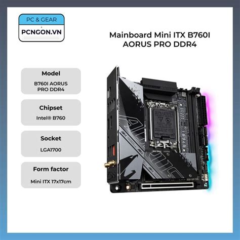 Mainboard Mini ITX Jginyue B760i Snow Dream - Pcngon