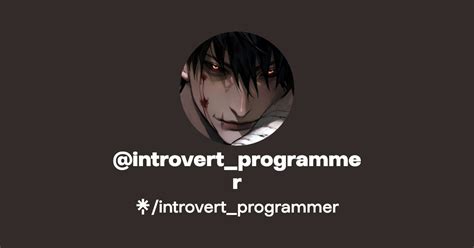 Introvertprogrammer Linktree