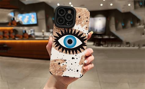 Tewwsdi Cute Evil Eye Phone Case Compatible With Iphone 15