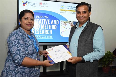 Faculty Development Program On Qualitative And Mixed Method Research Day 2 Highlights
