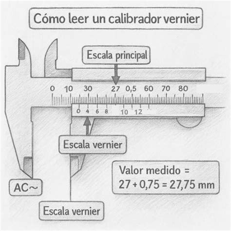 Auto Si Alguna Vez Has Tenido Un Calibrador Vernier En Tus Manos Y No