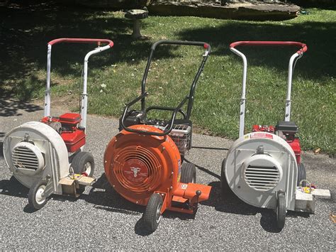 Walk Behind Leaf Blower 8hp Giant Vac And 5hp Little Wonder For Sale In
